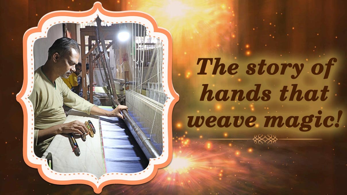 The story of hands that weave magic! - Banarasi.com